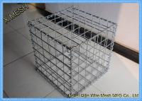 China Zinc Coated Welded Gabion Baskets 3.0-6.0mm Wire with 50-100mm Mesh Openings for Retaining Walls for sale