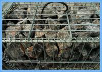 China Zinc Coated Welded Gabion Baskets 3.0-6.0mm Wire with 50-100mm Mesh Openings for Retaining Walls for sale