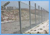 China Security Wire Mesh Fence Panels , Galvanized Welded Wire Mesh Thick Zinc Coating for sale