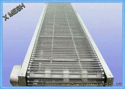 China Welded Side Food Grade Metal Conveyor Belt for Drying Ovens - 15.9-76.2mm Pitch, 1.6-3.2mm Wire Diameter for sale