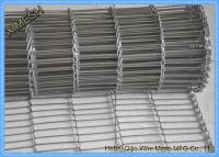 China SS304 Stainless Steel Eye Link Conveyor Belt 10 Meters Length, 100-3500mm Width Range for Industrial Applications for sale