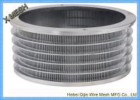 China Heavy Gauge Metal Wire Mesh , Stainless Steel Grid Mesh Strainer Basket Wedge Wire Slotted for sale