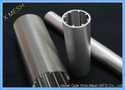 China 4 Inch Welded Metal Wire Mesh , Wrapped PVC Water Well Screen Slotted Pipe for sale