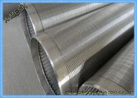 China 4 Inch Welded Metal Wire Mesh , Wrapped PVC Water Well Screen Slotted Pipe for sale