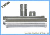China V Wire Stainless Steel 304 Johnson Water Well Screen Roll - 20ft Length with Custom Slot Sizes for Sand Control for sale