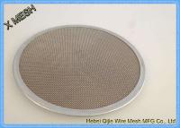 China Filter Disc Metal Wire Mesh , T316 Stainless Steel Mesh Cloth Gas Filtration for sale