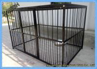 China Powder Coated Welded Wire Mesh Dog Cage - 7 Sizes 51-137cm with Rust-Resistant Finish for sale