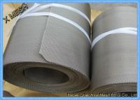 China 316 304 SS Stainless Woven Wire Mesh , Woven Filter Mesh In Silver Color for sale