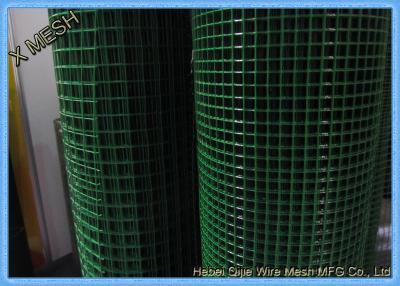 China Rectangular Hole PVC Coated Welded Wire Mesh Panels Roll  For Outdoor Fencing for sale
