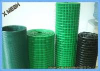China Rectangular Hole PVC Coated Welded Wire Mesh Panels Roll  For Outdoor Fencing for sale