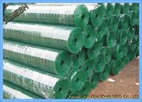 China Rectangular Hole PVC Coated Welded Wire Mesh Panels Roll  For Outdoor Fencing for sale