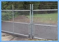 China Rust Resistant Tall Chain Link Fence Fabric ASTM Steel Barbed Wire For Airport for sale