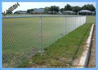 China Woven Vinyl Coated Chain Link Fence Gate With Galvanized Steel Wire Fit Backyards for sale