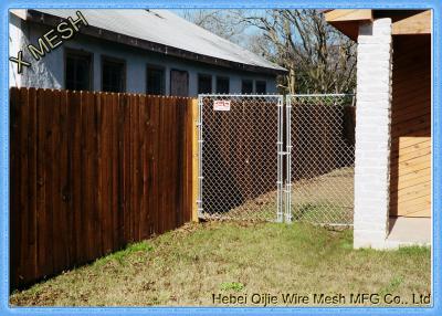China Vinyl Residential Chain Link Security Fence Steel Wire Property Boundary for sale