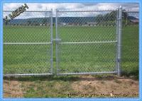China 3 Foot Industrial Chain Link Fence Fabric Durable Strong Surface Low Maintenance for sale