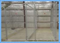 China 3 Foot Industrial Chain Link Fence Fabric Durable Strong Surface Low Maintenance for sale