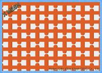 China Orange Polyurethane Self Cleaning Screen Mesh High Wear Resistance For Metallurgy for sale