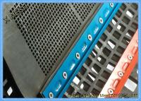 China 25mm Mining Screen Mesh , Polyurethane Screen Mesh Yellow Fit Coal Industrial for sale