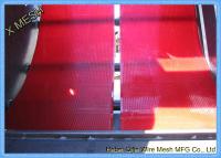China 25mm Mining Screen Mesh , Polyurethane Screen Mesh Yellow Fit Coal Industrial for sale