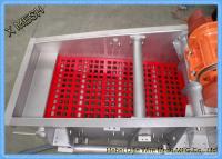 China Round Hole Mining Screen Mesh Polyurethane Material Red Color For Cement Plants for sale