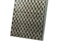 China Bulletproof Architectural Woven Wire Mesh Laminated Glass 10mm-14mm Thickness for Bank Security for sale