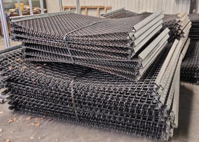 China Crimped Stone Crusher Wire Mesh Vibrating Screen For Mine Sieving for sale