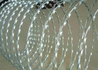China Hot Dipped Galvanized Concertina Razor Barbed Wire for sale