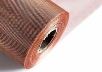 China 1.2m Width  Copper Wire Mesh 0.56*0.56 Openning*0.15 Mm Wire Diameter for sale