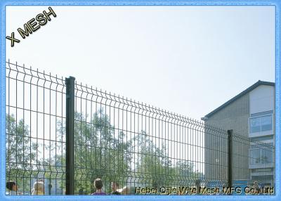 China Galvanized And PVC Coated 3D Curved Welded Wire Mesh Fence For Garden Fence for sale