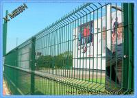 China Galvanized And PVC Coated 3D Curved Welded Wire Mesh Fence For Garden Fence for sale