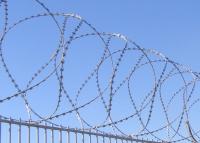China Ss430 Stainless Steel Concertina Razor Wire Fence for sale