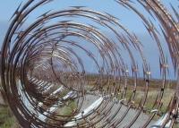 China Ss430 Stainless Steel Concertina Razor Wire Fence for sale