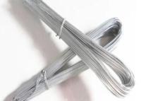 China 3.0mm Pvc Electro Galvanized Wire U Type Cut Tie for sale