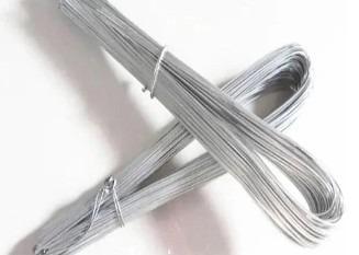 China 3.0mm Pvc Electro Galvanized Wire U Type Cut Tie for sale