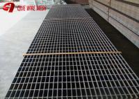 China 30X5mm Serrated Steel Grating Folding Campfire Grill Heavy Duty Stainless / Galvanized for Bar for sale