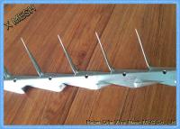 China Hot Dipped Galvanized And PVC Coated Black Medium Wall Spikes 0.8mm Thickness for sale