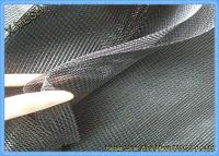China 15*10 Mesh Black Color Fly Screen Mesh High Strength Pet Screen 32% Polyester And 68% PVC for sale