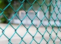 China 7 Ft PVC Coated Hot Dipped Galvanized Chain Link Fence Fabric Residential for sale