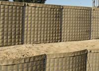 China Galvanized Steel Welded Mesh Barrier System - 1.37m Height, 10m Length for Flood Control and Protection for sale