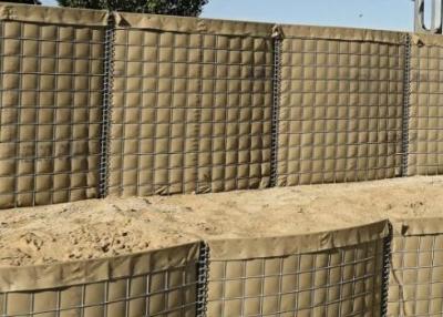 China Galvanized Steel Welded Mesh Barrier System - 1.37m Height, 10m Length for Flood Control and Protection for sale