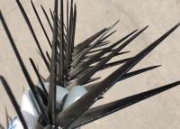 China 1m Length Large Sized Black Colored Anti Climb Wall Spike For Security for sale
