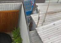 China Anti Climb Fence Security Wall Spikes Single Razor Type With Galvanized / Powder Coated Surface Treatment for sale