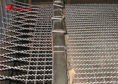 China High Tensile Strength 8x13mm Openning Stainless Steel Crimped Wire Mesh for sale