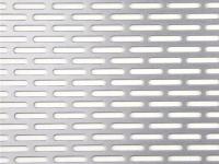 China Galvanized Steel Slot Hole Perforated Metal With 1.2 X 2.4 M Dimensions for sale