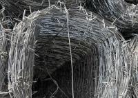 China Hot Dipped Galvanized Barbed Wire for Mesh Security Fencing for sale
