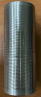 China Johnson Continuous Wedge Wire Screen Pipe / Water Well Screen For Oil Well for sale