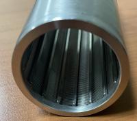 China Johnson Continuous Wedge Wire Screen Pipe / Water Well Screen For Oil Well for sale
