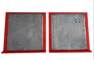 China Mining Wedge Wire Screen Low Pressure Loss 0.02mm-12.7mm Opening Range for sale
