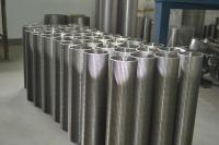 China Customized 500mm Diameter Stainless Steel V Wire Wedge Wire Screen For Durable Construction for sale