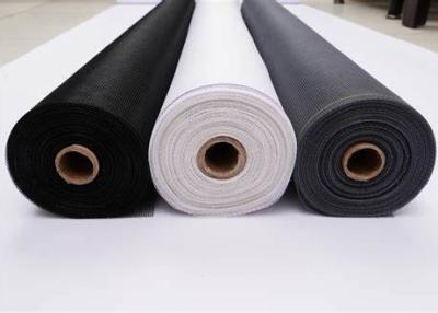 China 18*16 Grey Black And White Fiberglass Mosquito Mesh Glass Fiber Insect Screen for sale